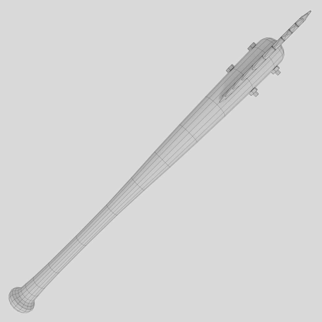 Fantasy Baseball Bat 3D Model - TurboSquid 1281121