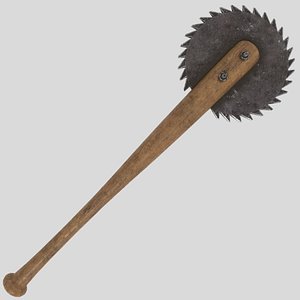 Download 3D Baseball Bat Blender Models - TurboSquid