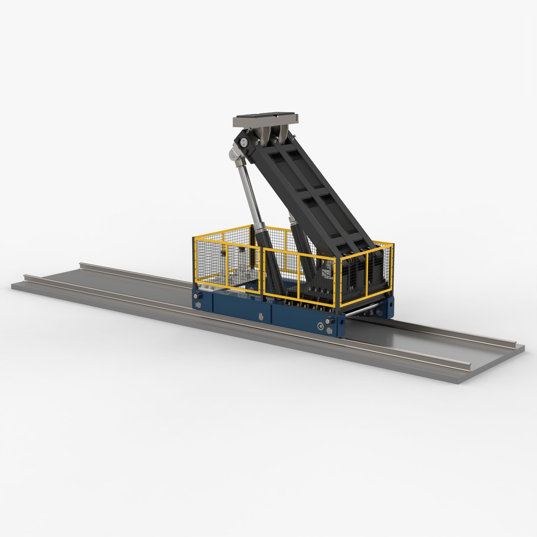 modelo 3d Heavy Load Moving Rotation Lifting Platform - TurboSquid 1985847