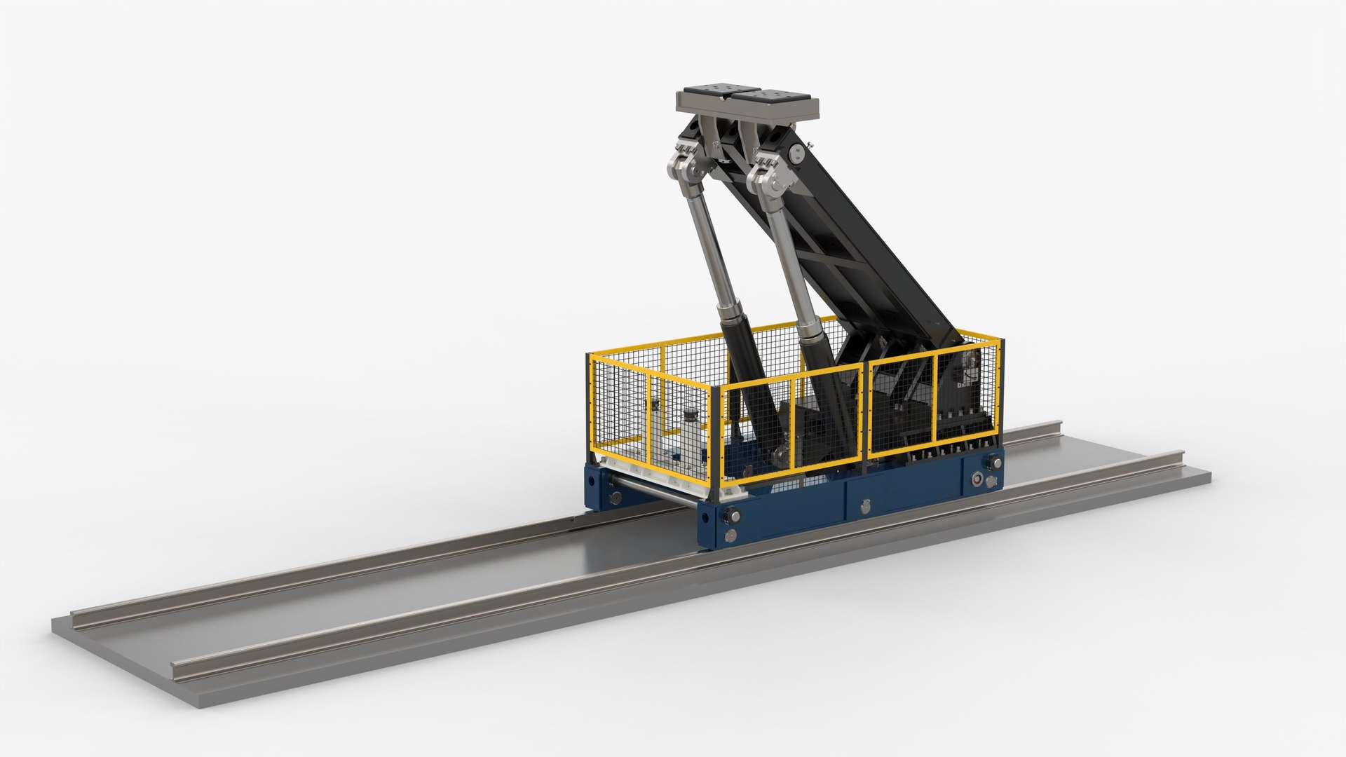 3D Heavy Load Moving Rotation Lifting Platform - TurboSquid 1985847