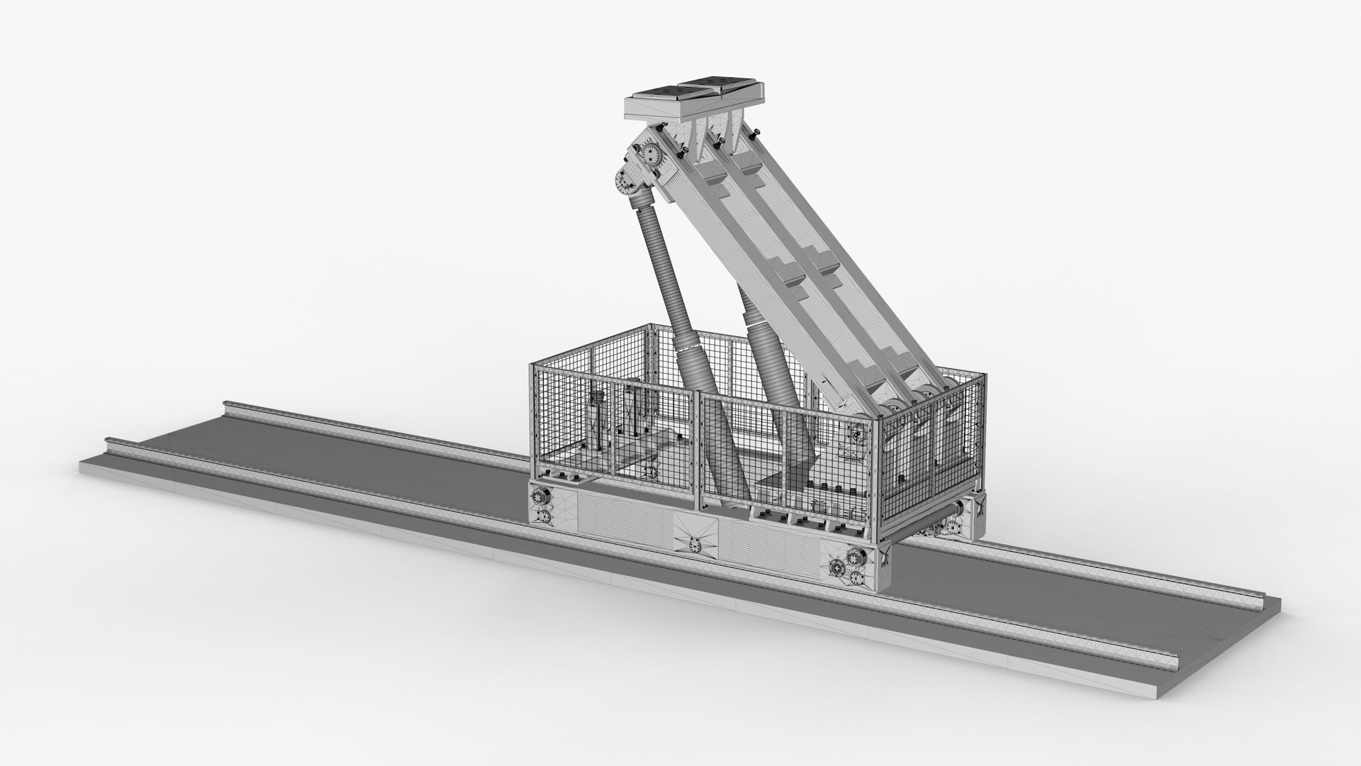 3D Heavy Load Moving Rotation Lifting Platform - TurboSquid 1985847