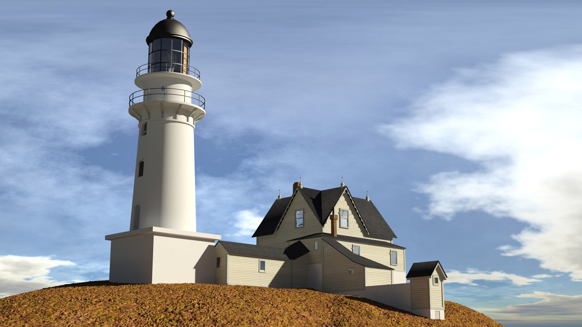 Max Edward Hopper Lighthouse