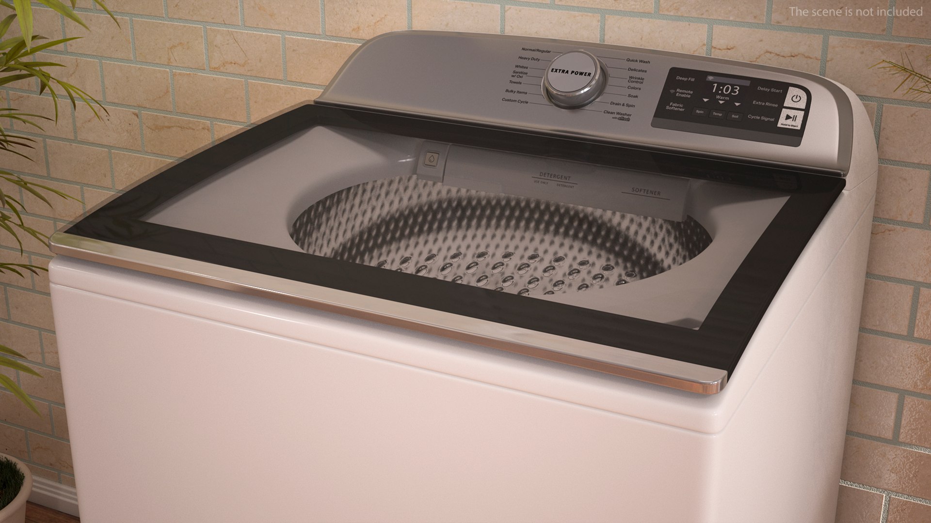 Top Load Washer Model - TurboSquid 2097542