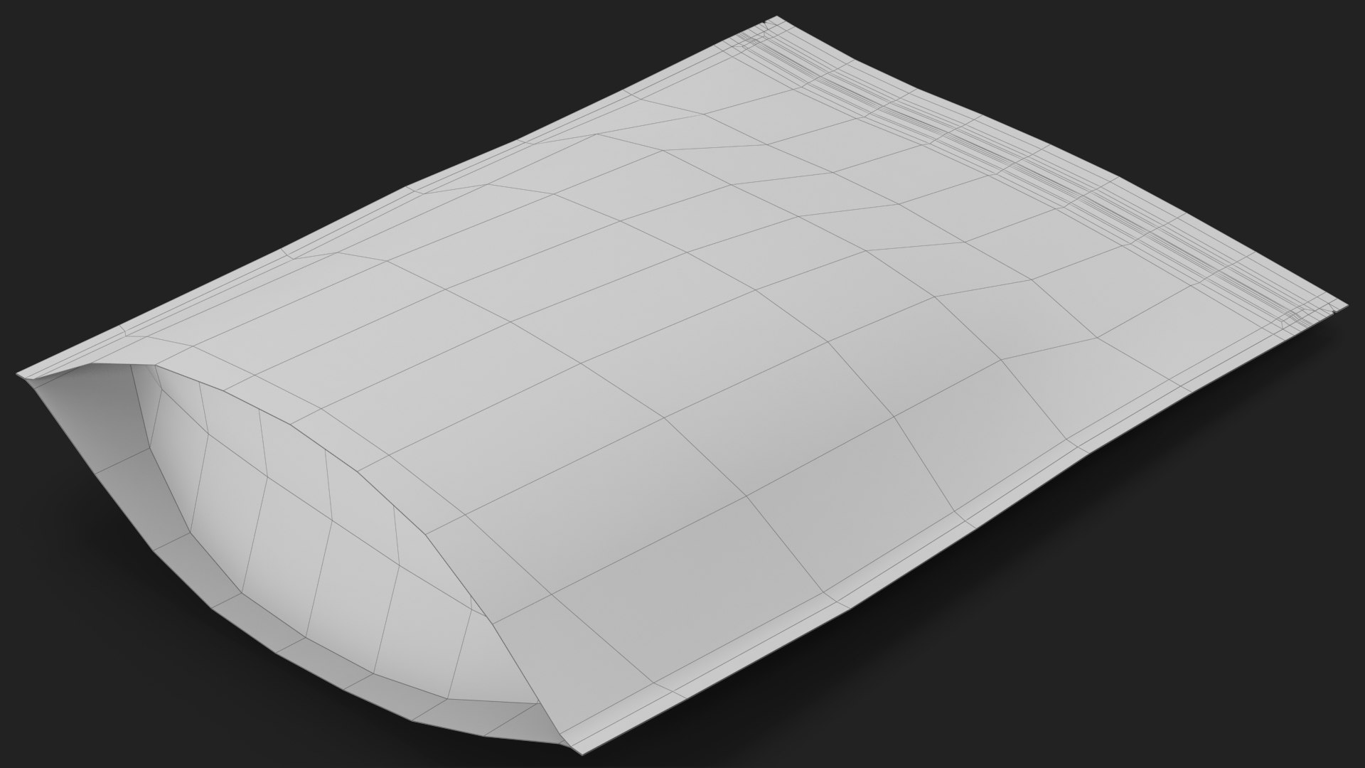 3D model zipper kraft paper bag - TurboSquid 1711104