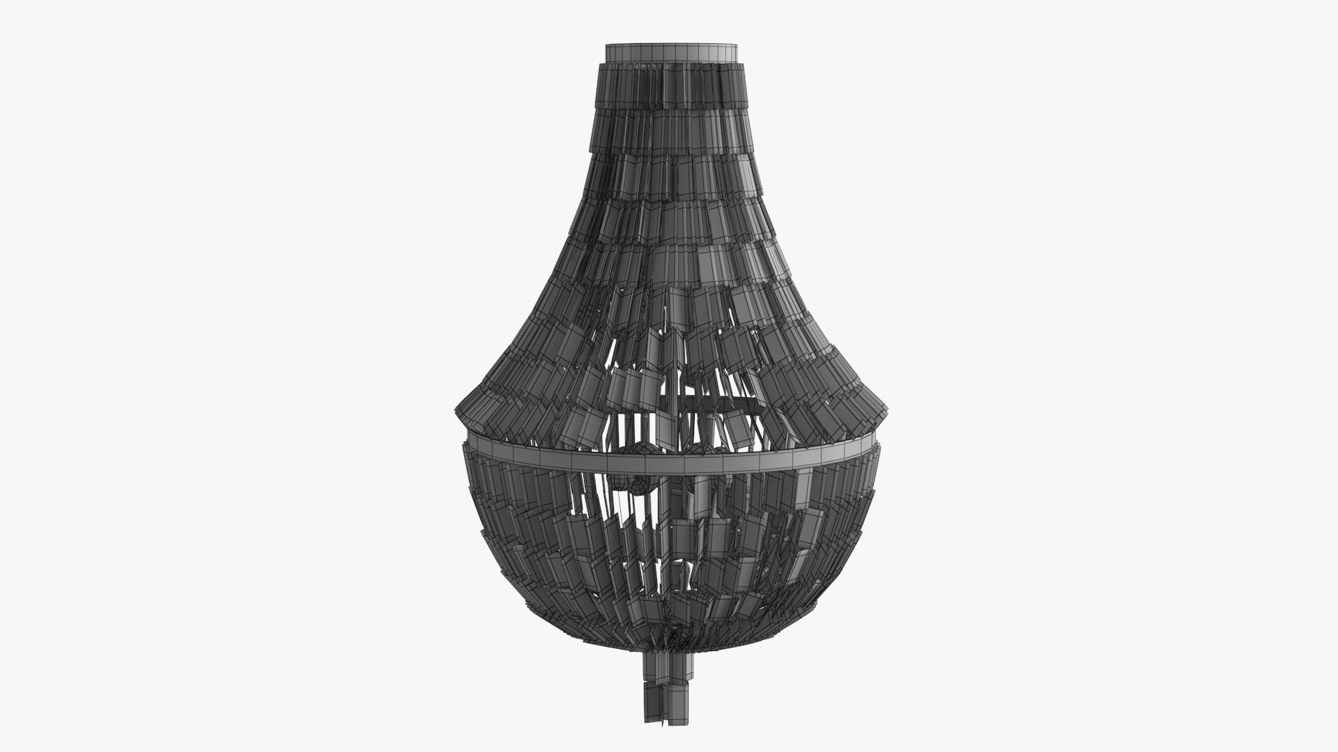 Chandelier Grey 3D Model - TurboSquid 2294735