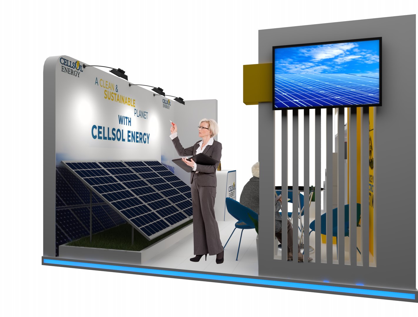 3D Solar Sphere Expo Power Pavilion Model - TurboSquid 2120551