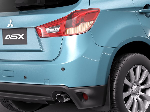 mitsubishi asx 3d model