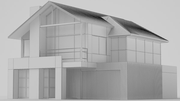 Modern House 01 3D model - TurboSquid 1801973
