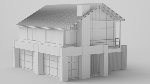 Modern House 01 3D model - TurboSquid 1801973