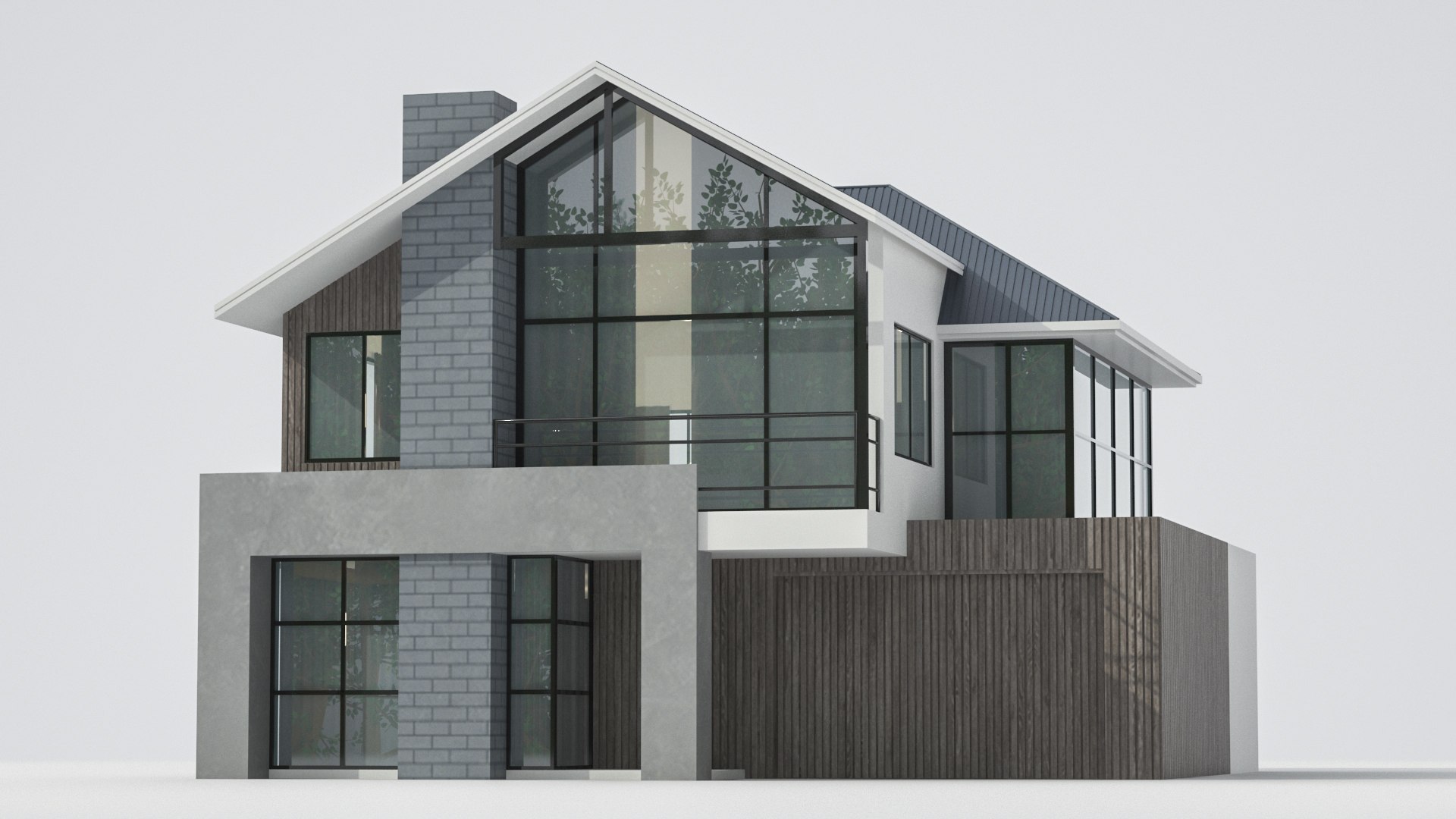 Modern House 01 3D model - TurboSquid 1801973