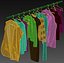 3d Model Woman Clothes Hangers