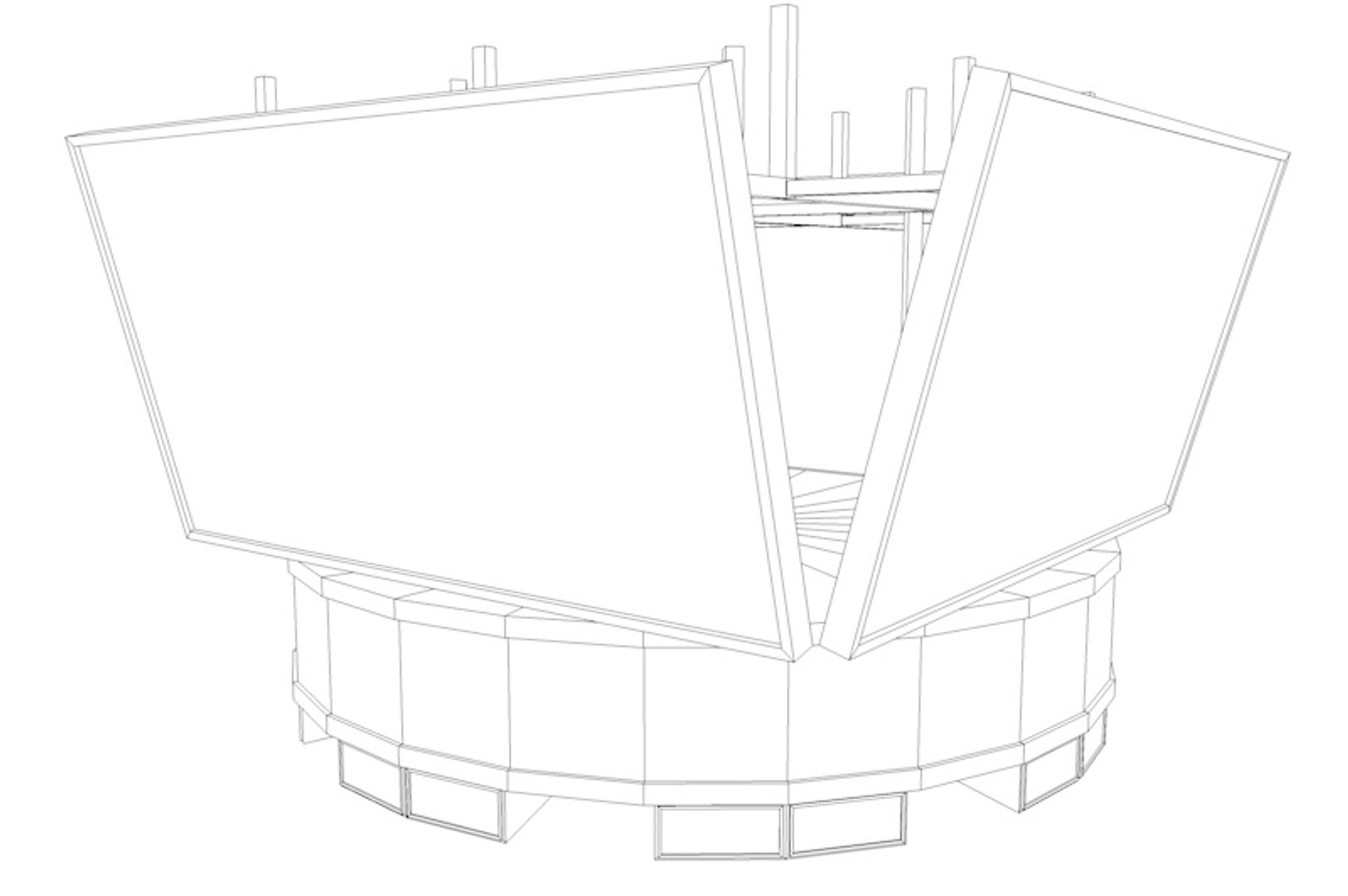 3d Bigscreen Jumbotron Screen