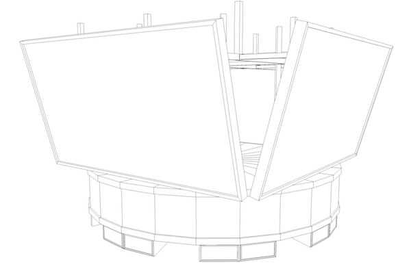 3d bigscreen jumbotron screen