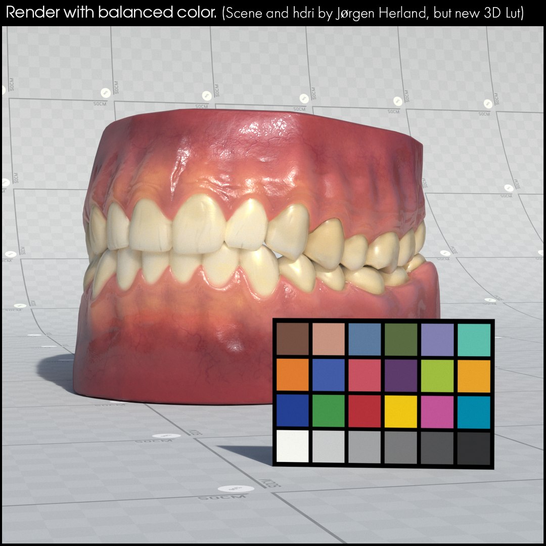 Realistic Teeth 3D Model - TurboSquid 1252964
