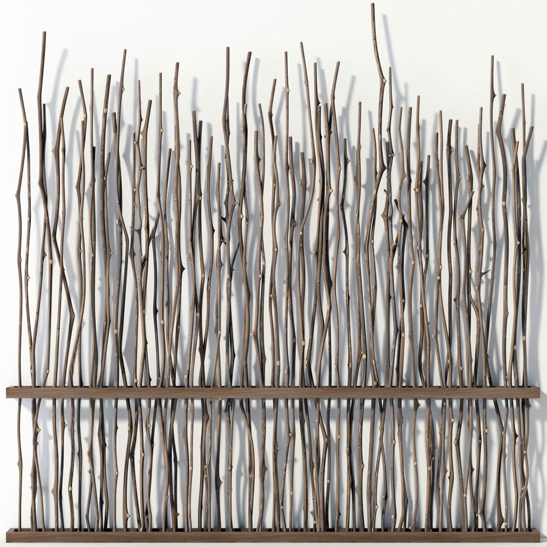 3D Branch Decor - TurboSquid 1640073