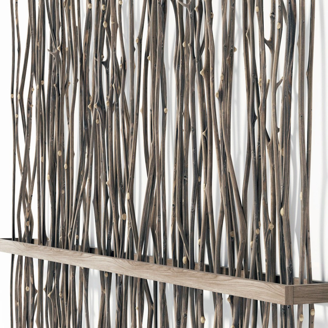 3D Branch Decor - TurboSquid 1640073