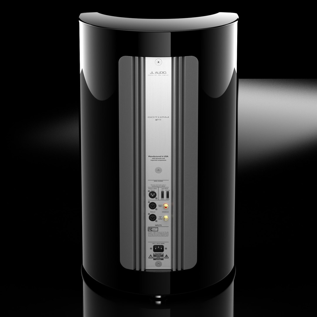jl gotham g213 speaker 3d max