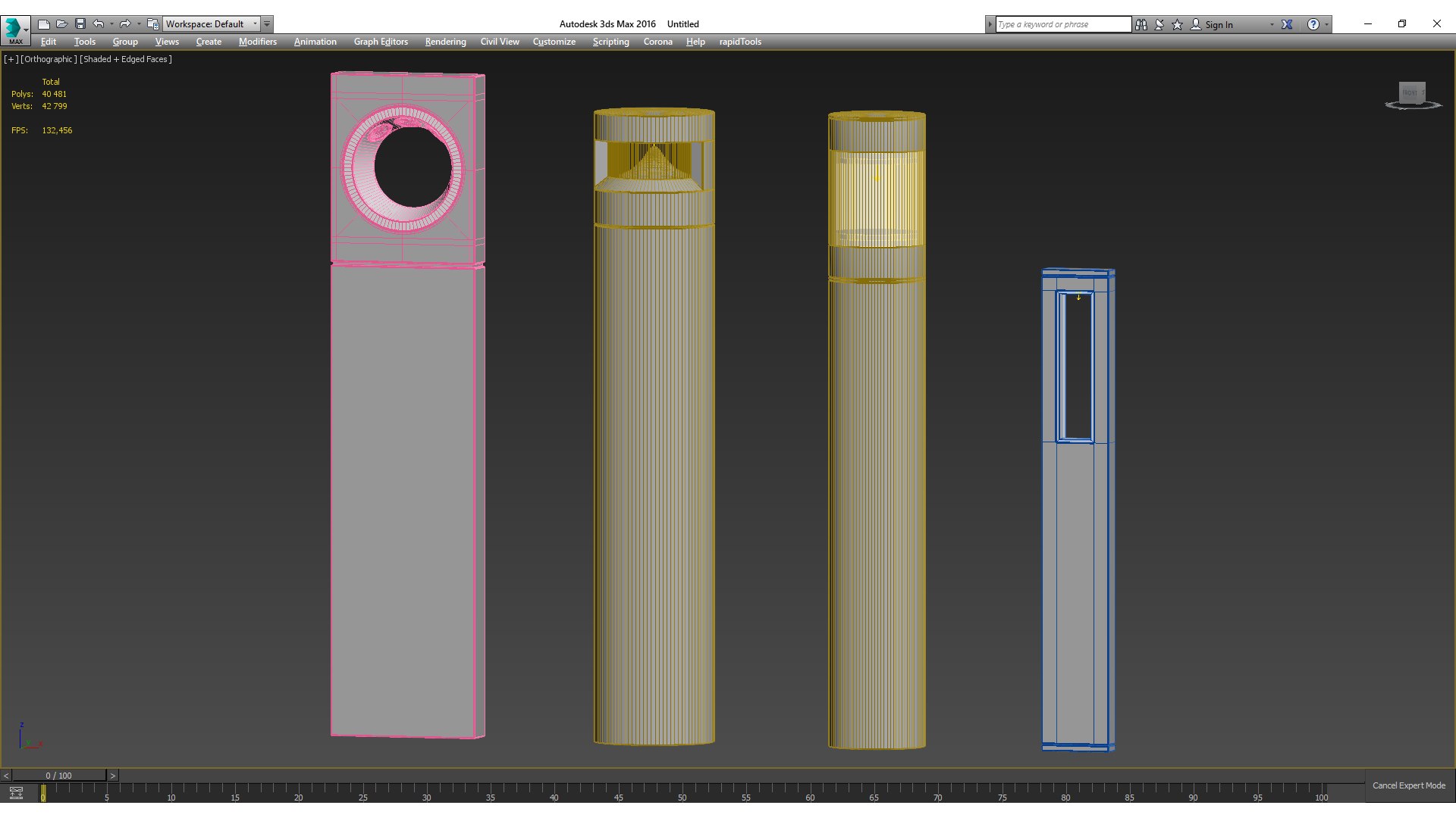 3D Platek - TUBE MENHIR SLIM MOON model - TurboSquid 2171959