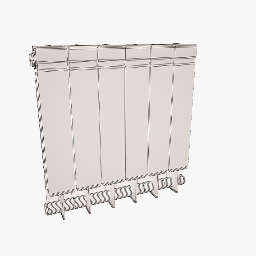 Free Radiator Design 3d Model