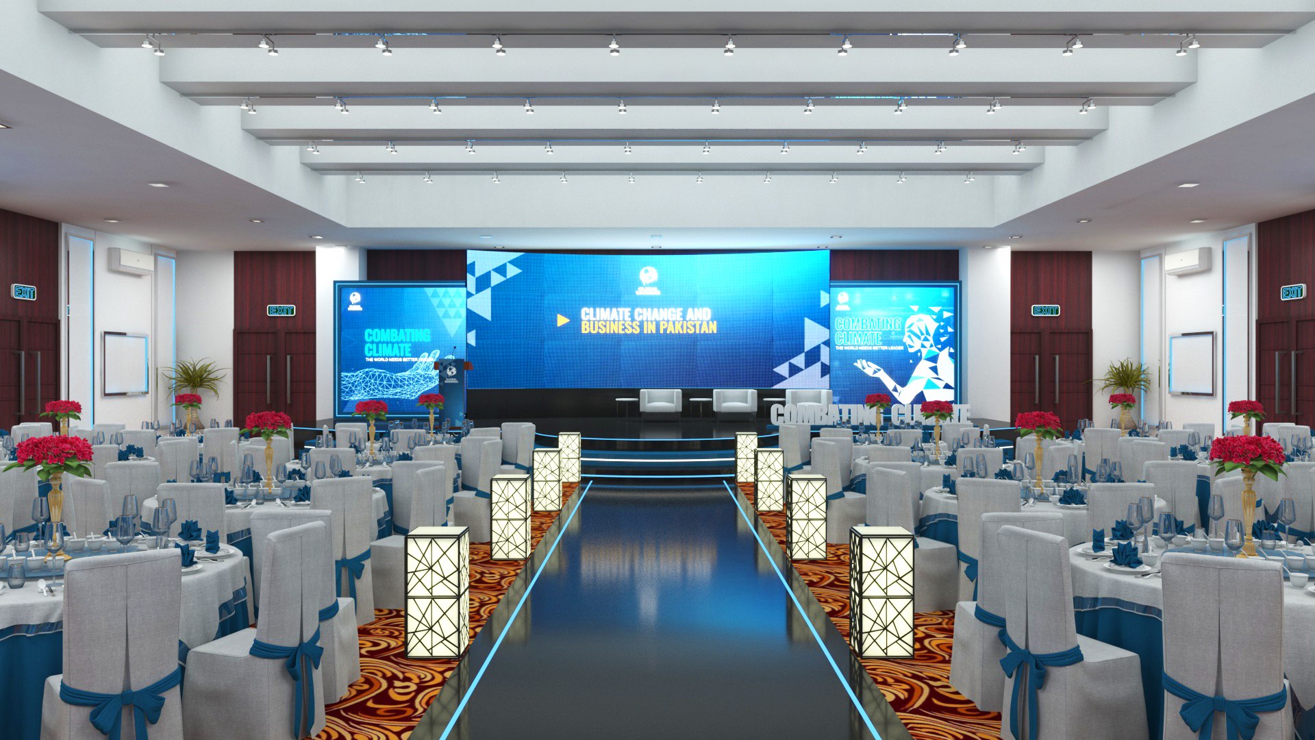 3D Model Corporate Event Design - TurboSquid 2328908