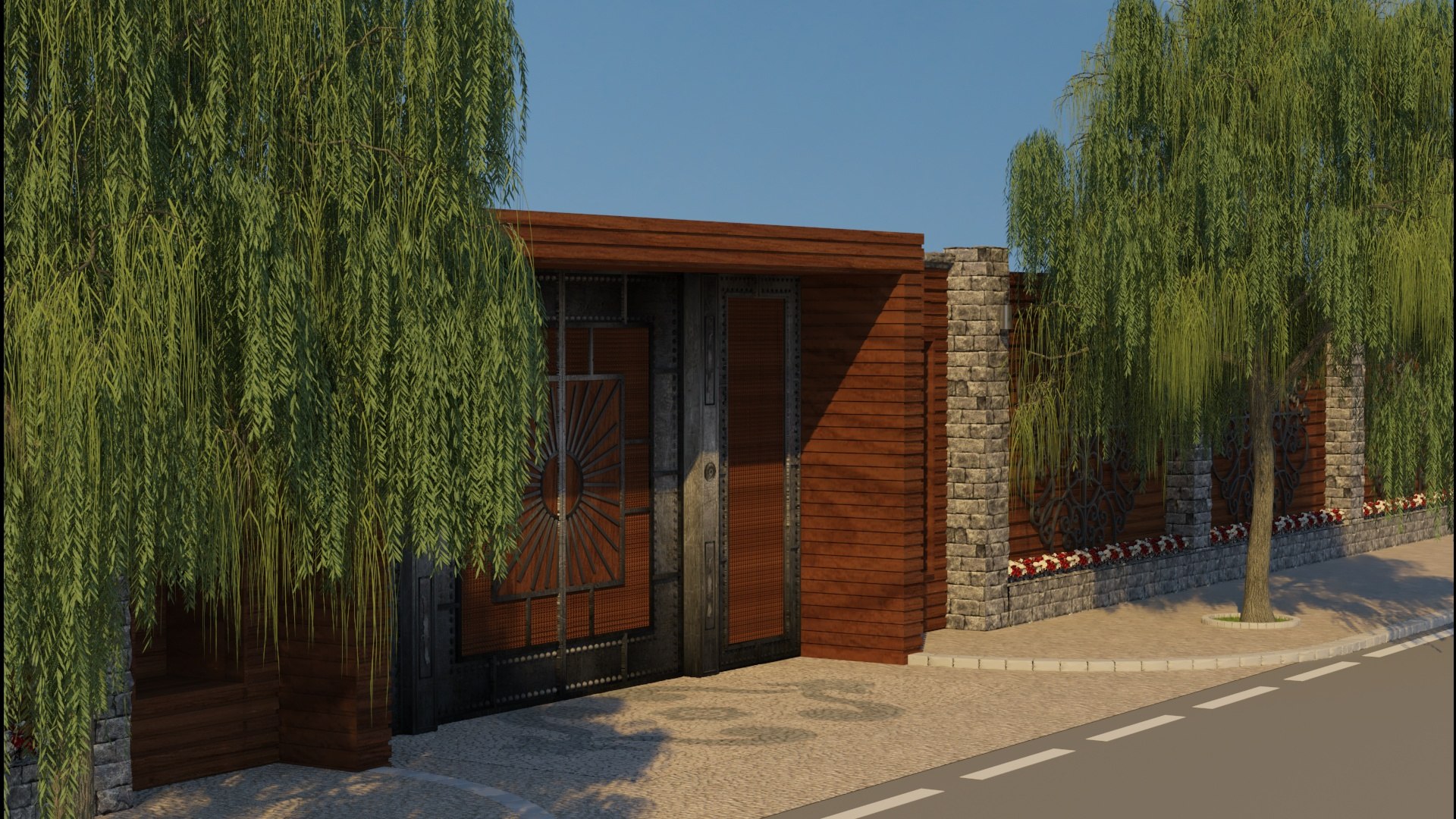 Villa door 3D model - TurboSquid 1824620