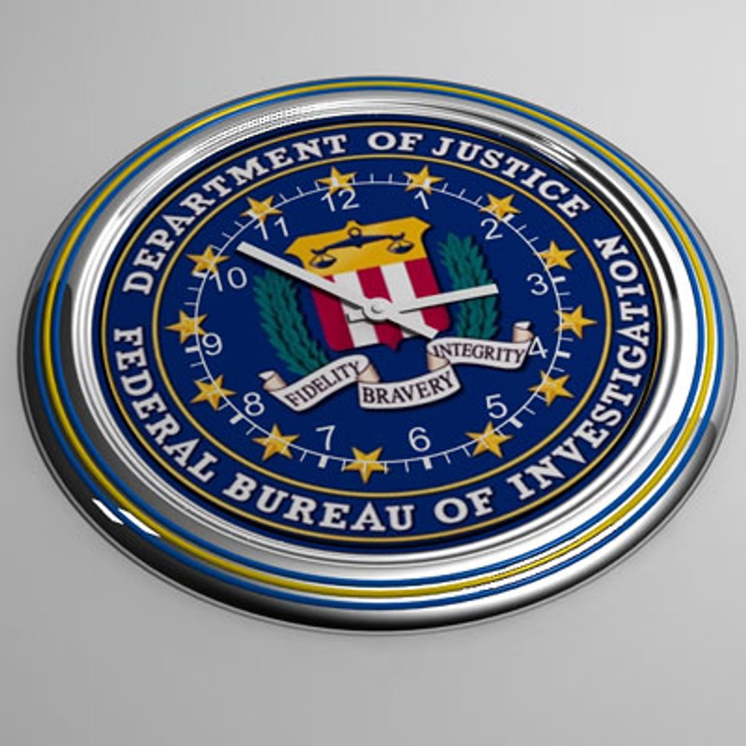 3d Clock 28 Fbi Model