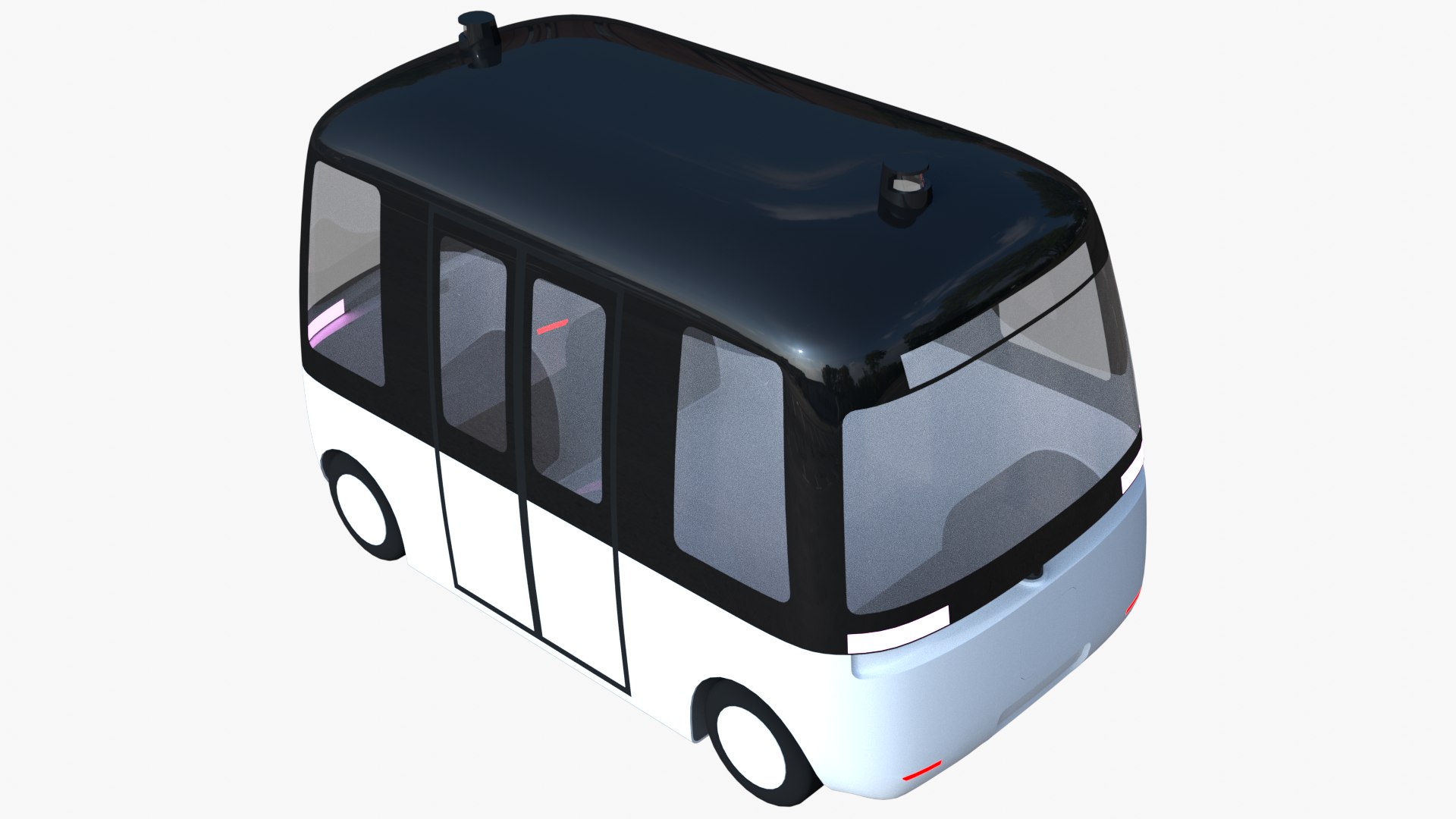 Shuttle Bus 3D Model - TurboSquid 1627599