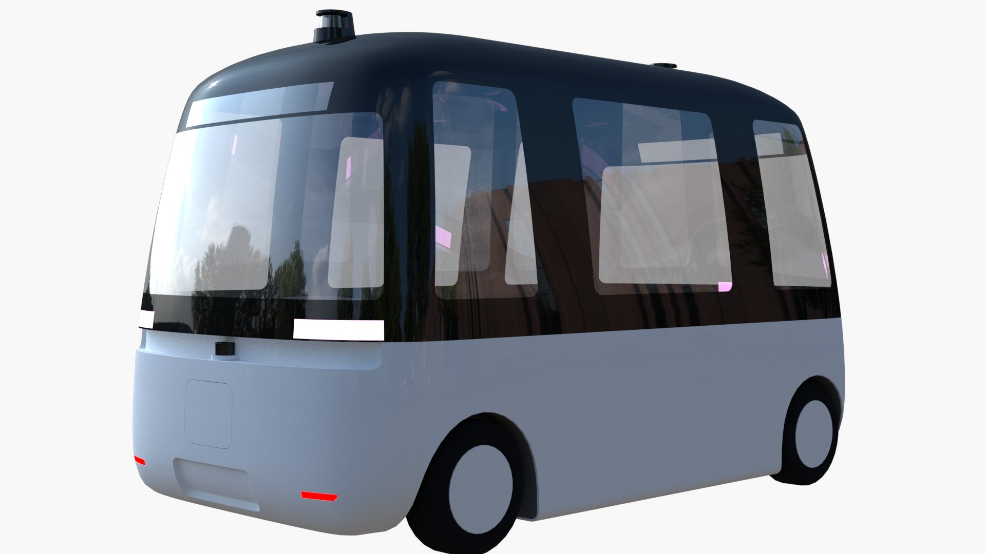 Shuttle Bus 3D Model - TurboSquid 1627599