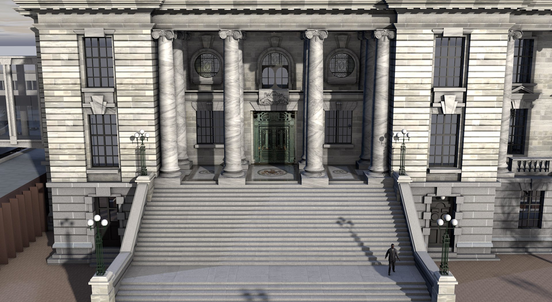 3d Model New Zealand Parliament Building