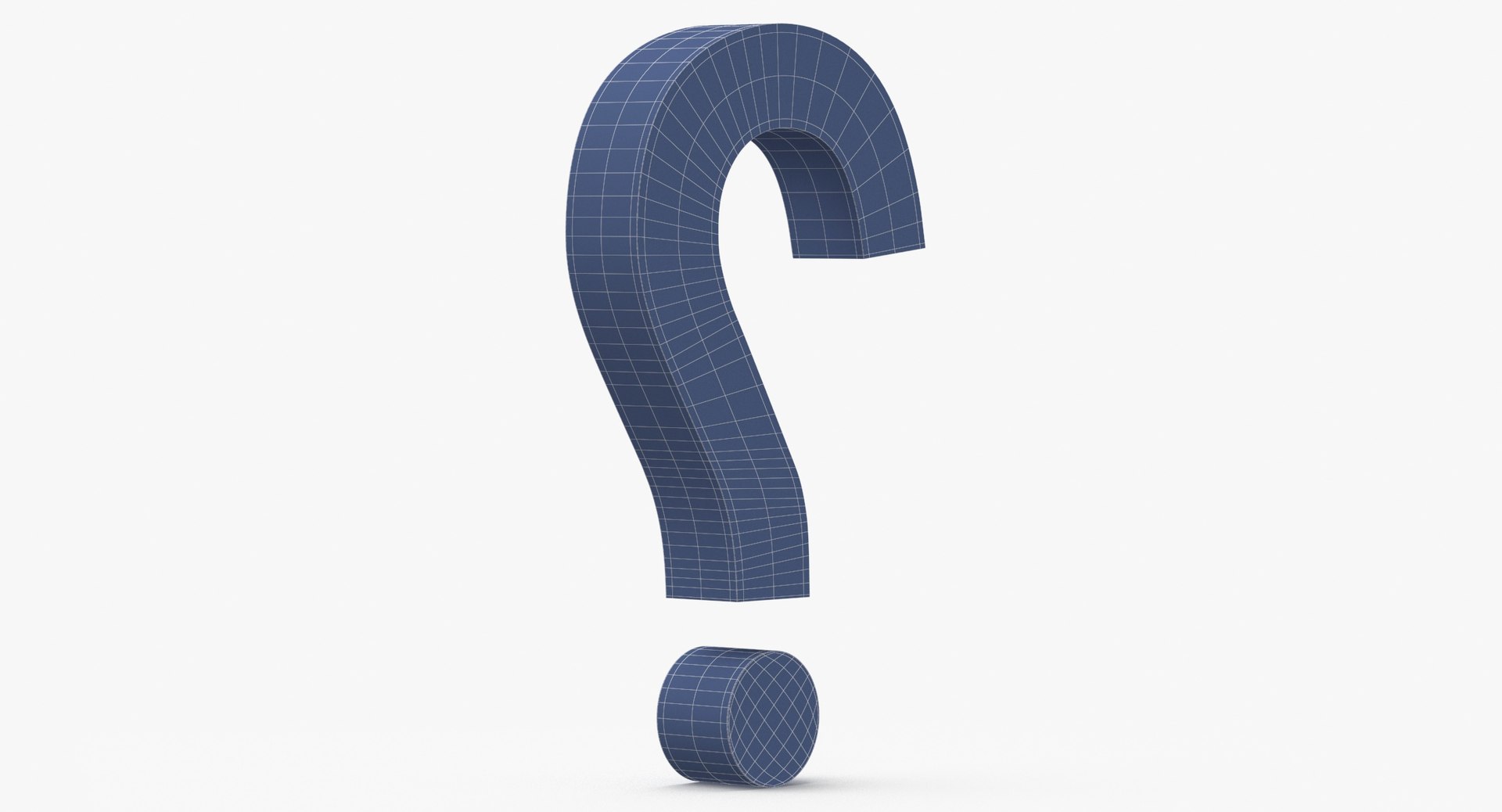 3D Question Mark Model - TurboSquid 2025607