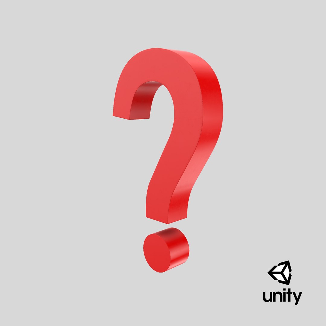 3D Question Mark model - TurboSquid 2025607