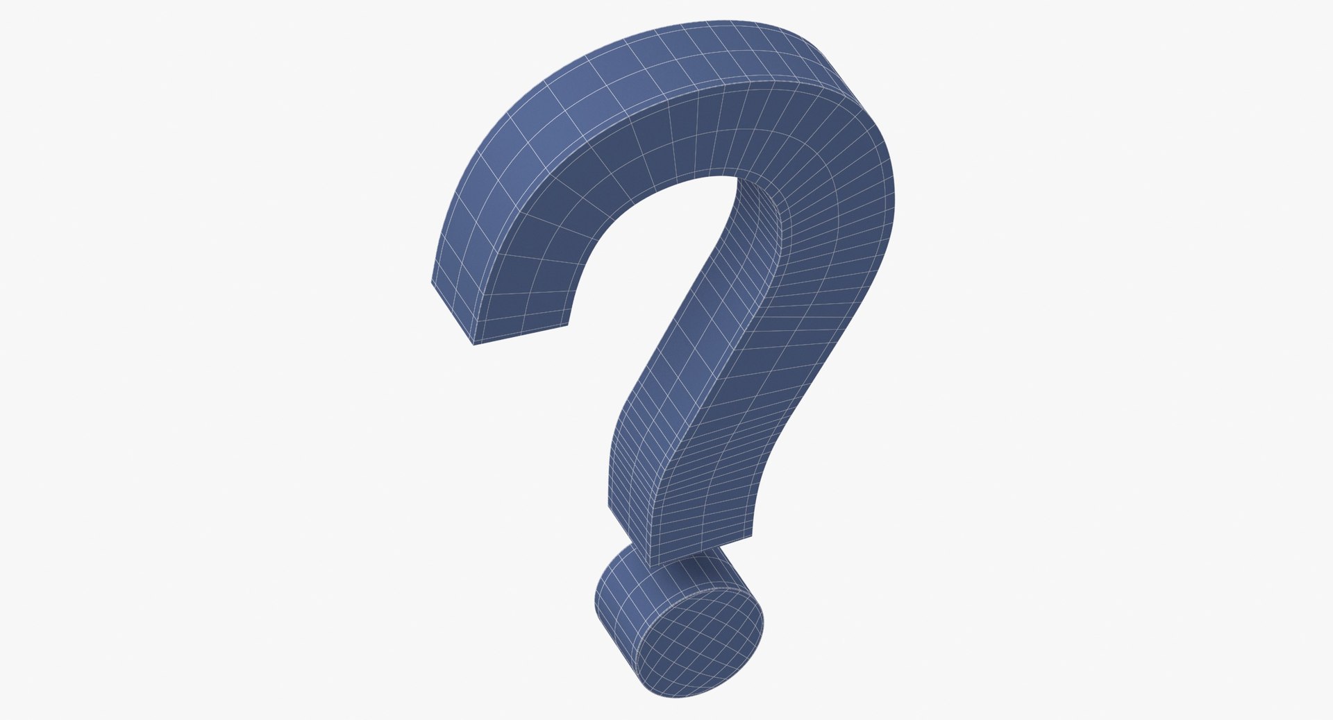 3D Question Mark Model - TurboSquid 2025607