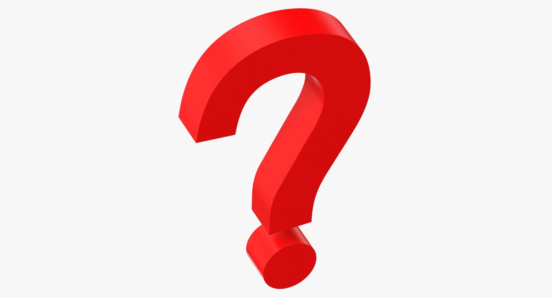 3D Question Mark Model - TurboSquid 2025607