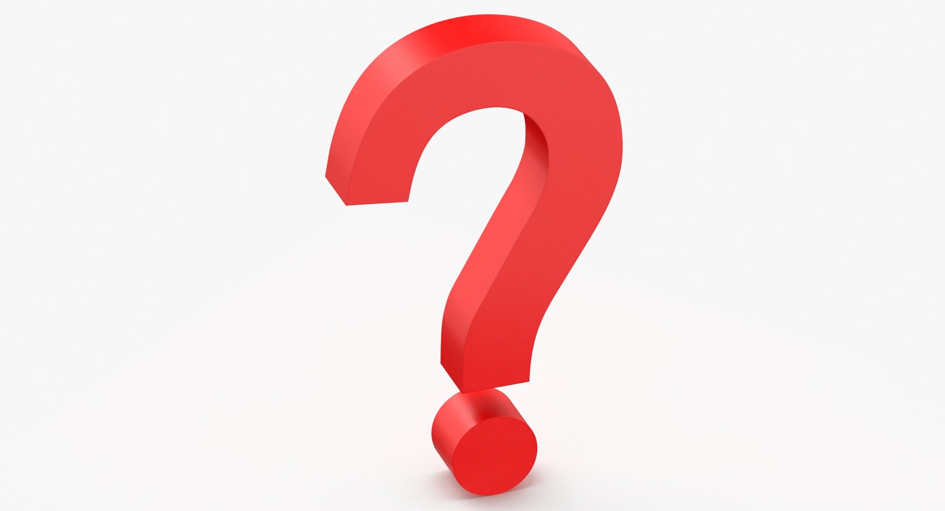 3D Question Mark Model - TurboSquid 2025607