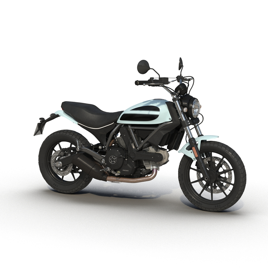 Generic Motorcycle 3d Max