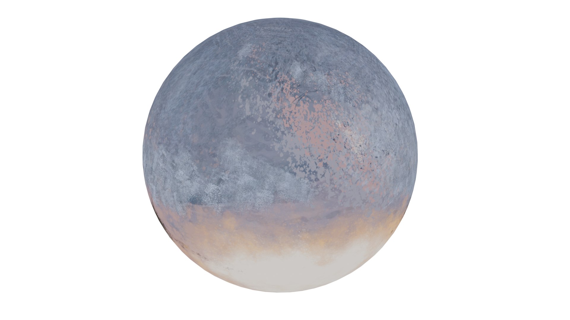 360 VR Panoramic Skybox equirectangular handpainted snow forest 3D ...