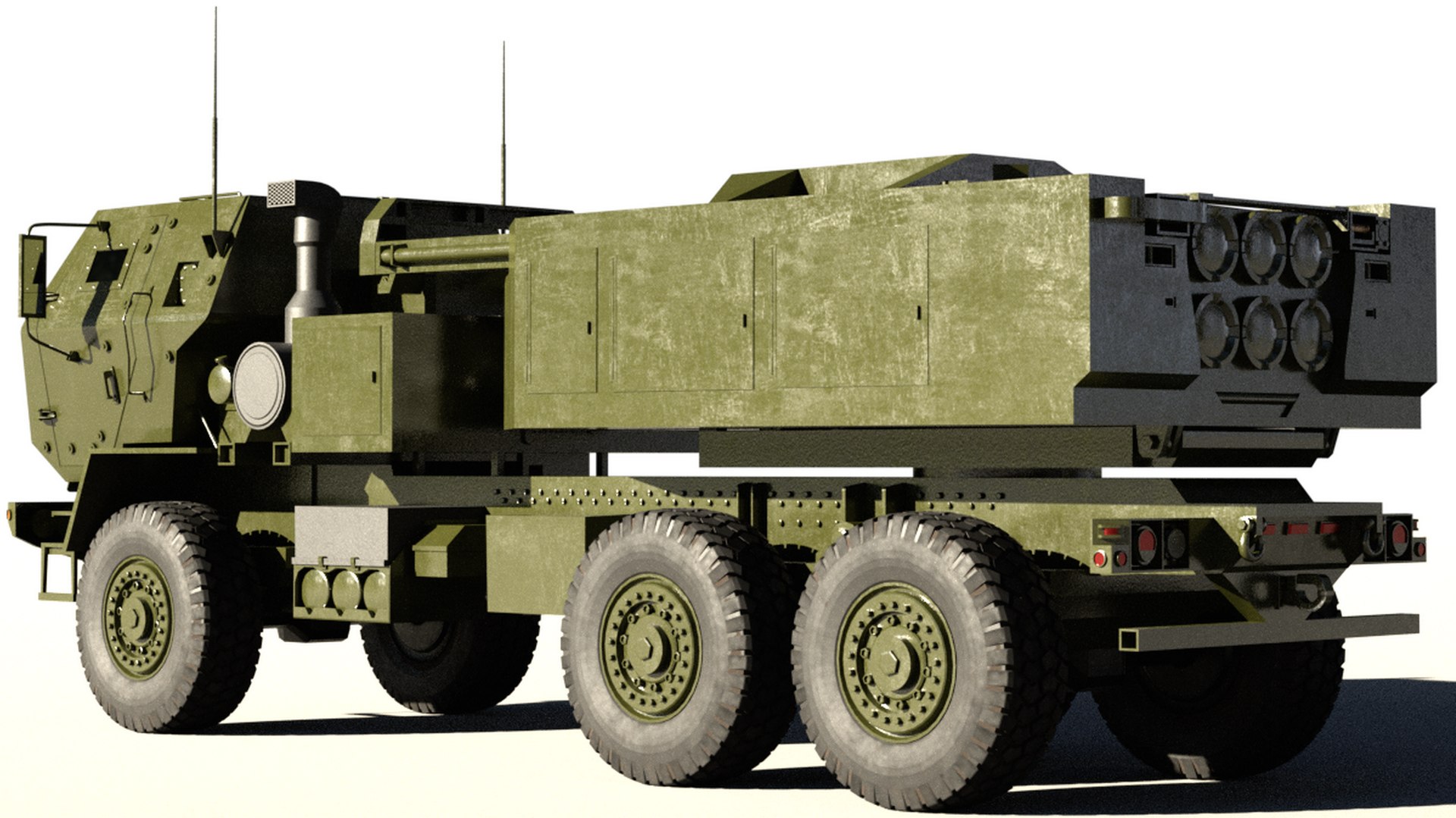 MLRS M142 Himars 3D Model - TurboSquid 2059754