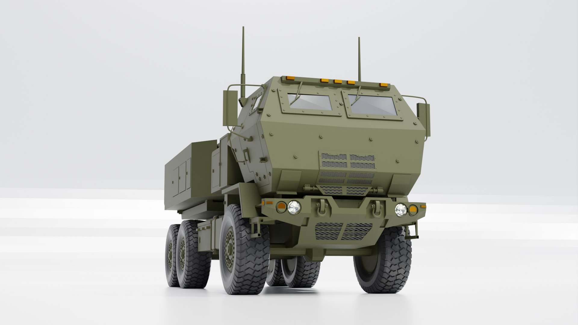 MLRS M142 Himars 3D model - TurboSquid 2059754