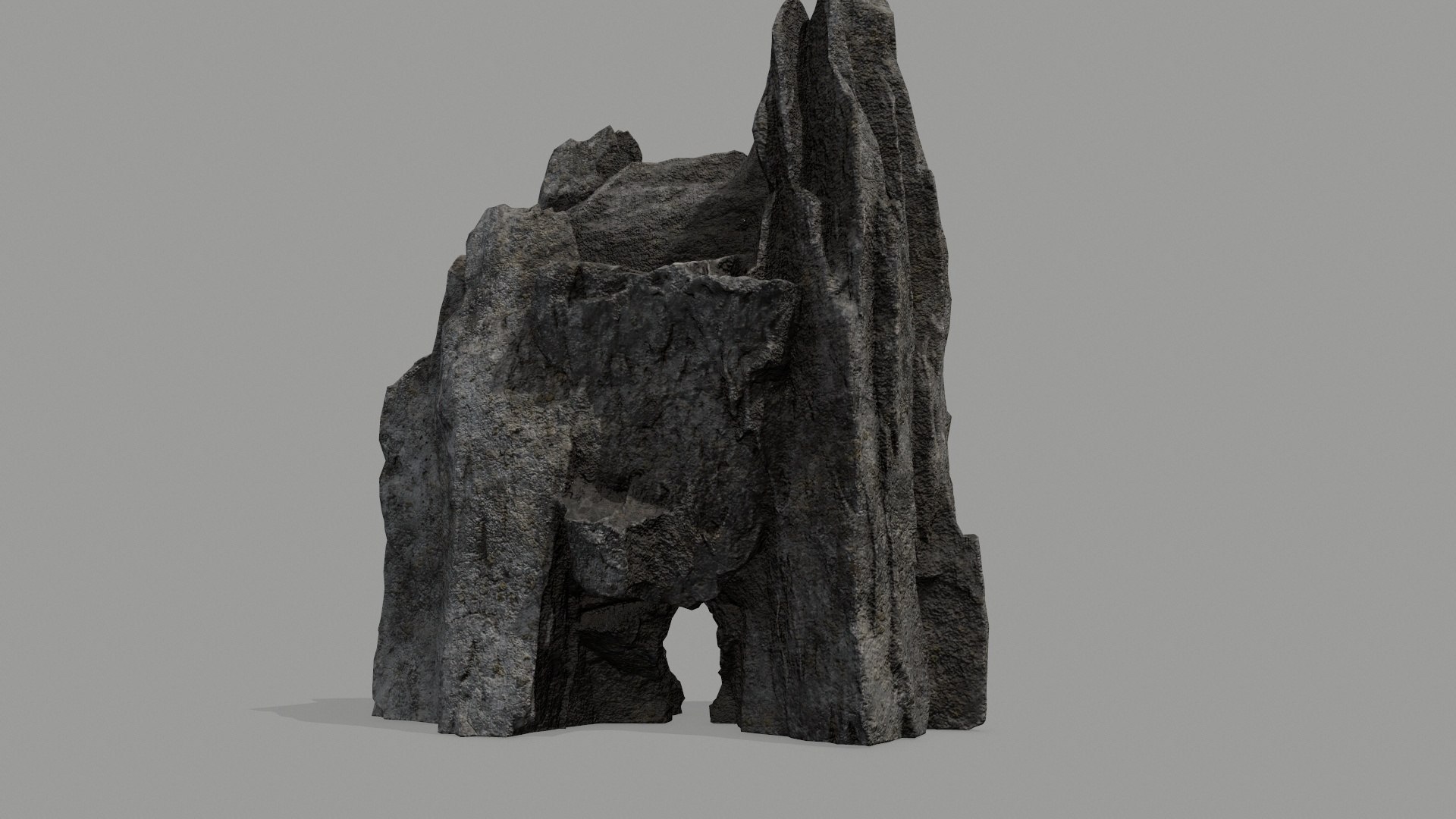 3D Rock Gate Model - TurboSquid 2145736