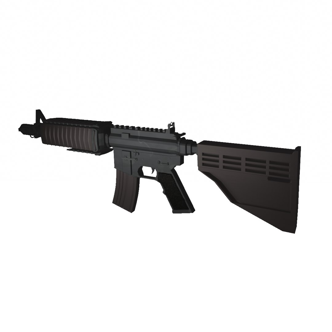 M4A4 Blender 3D Model - TurboSquid 1714740
