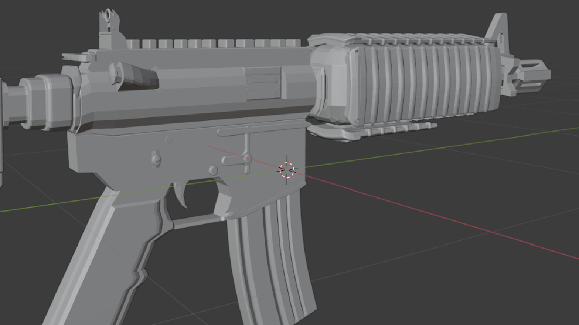 M4A4 Blender 3D Model - TurboSquid 1714740