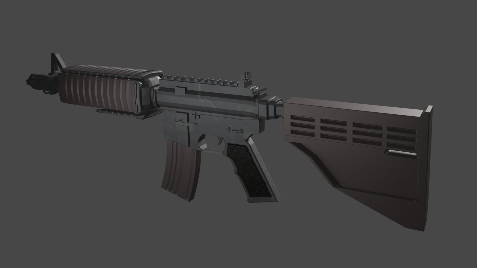 M4A4 Blender 3D Model - TurboSquid 1714740