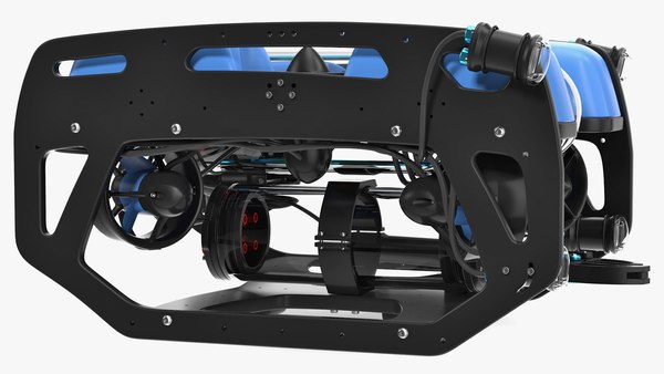3D underwater robot bluerov2 rigged - TurboSquid 1518317