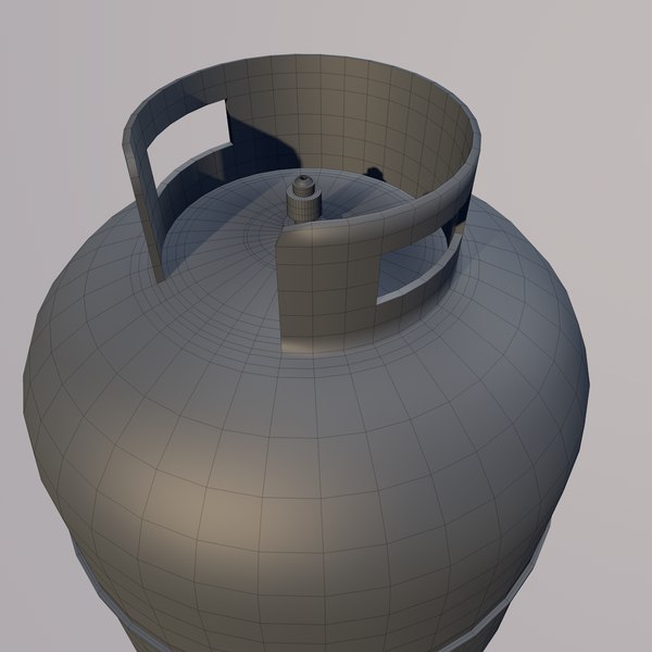 3D gas container - TurboSquid 1252449