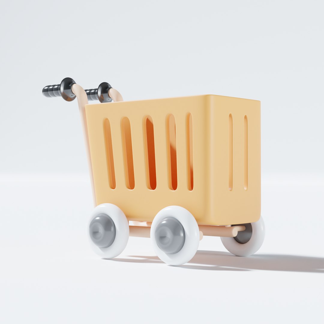 3D Trolley Cartoon - TurboSquid 2330183