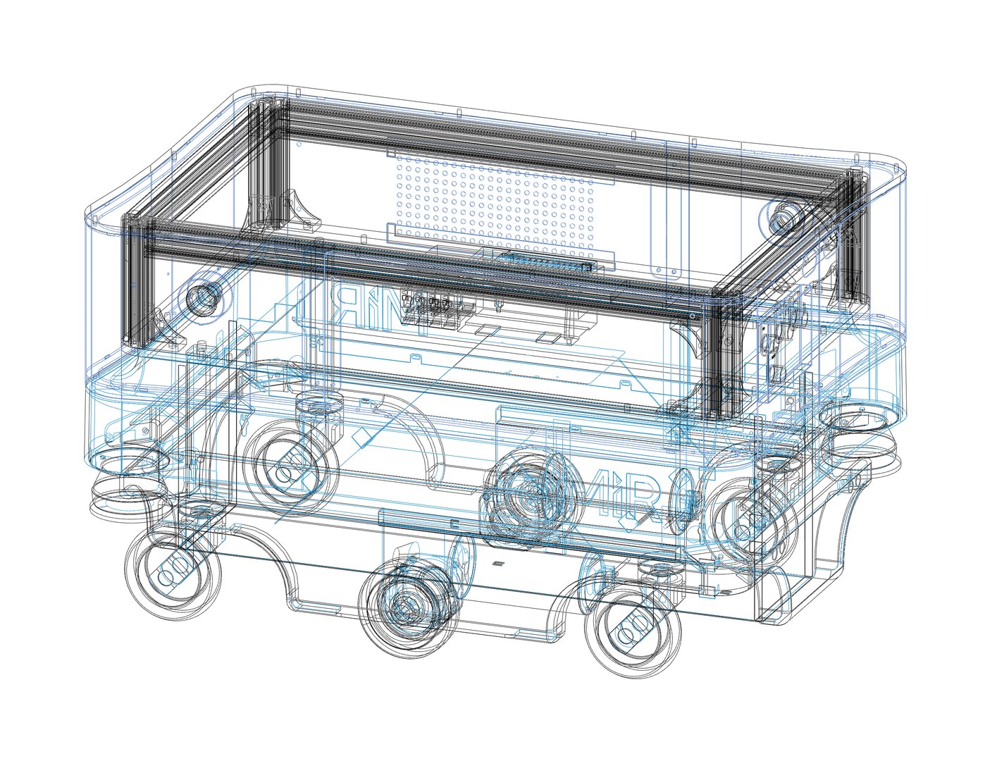 3D model MIR200 Combine Platform - TurboSquid 2177012