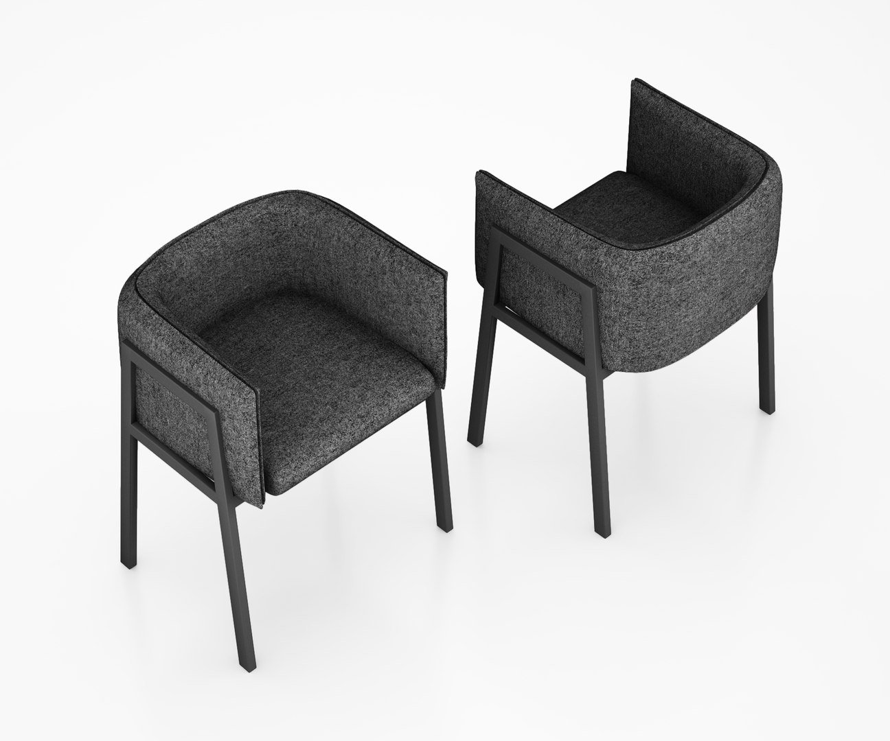 grace chair living 3d model