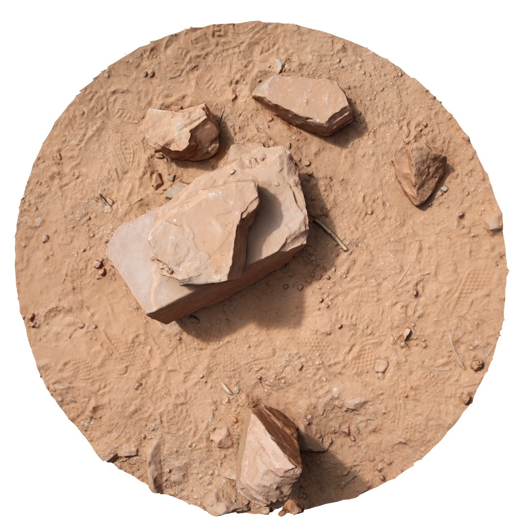 Photo Scanned Rock Pile 3D Model - TurboSquid 1241058