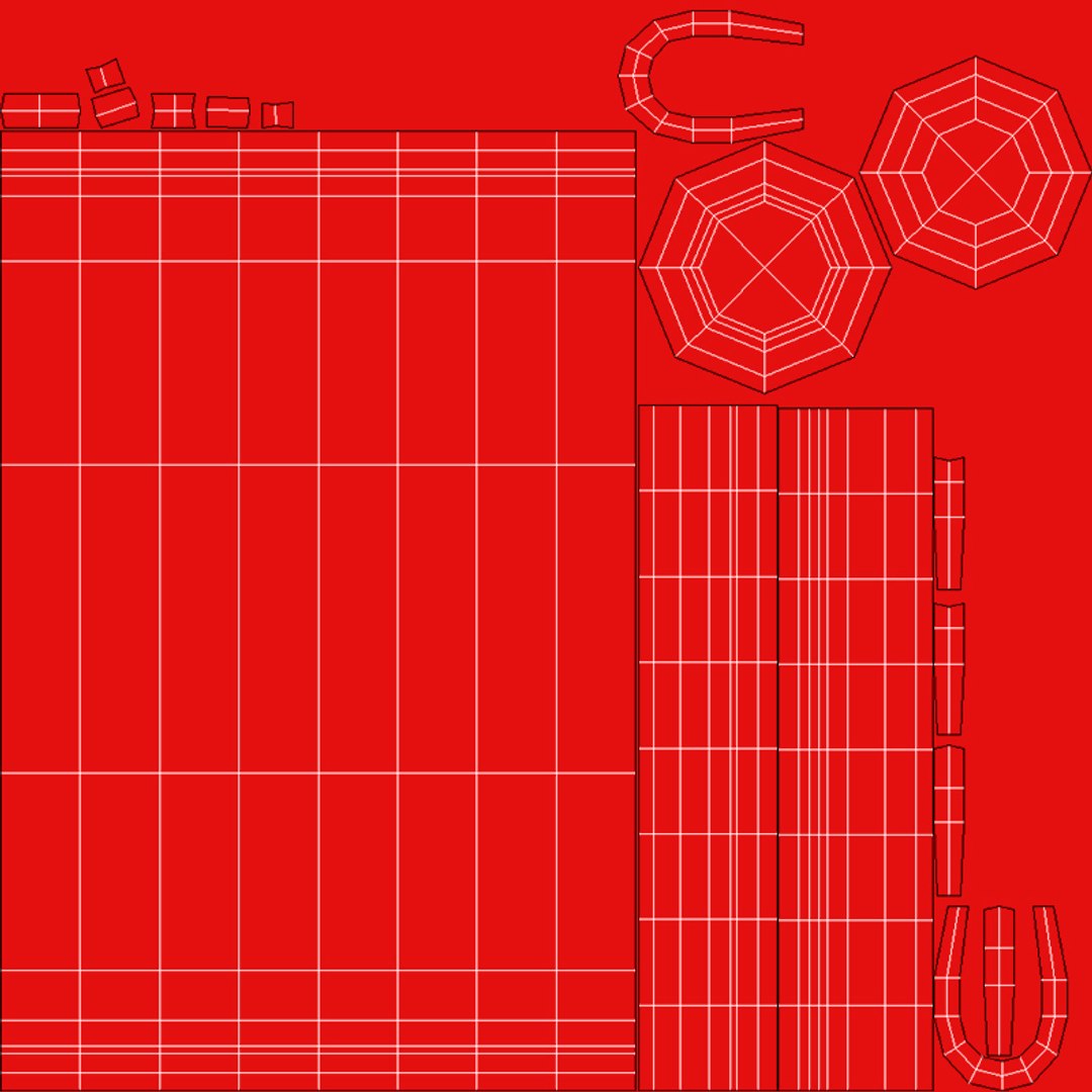3D Red Kitchen Sieve model - TurboSquid 2027287