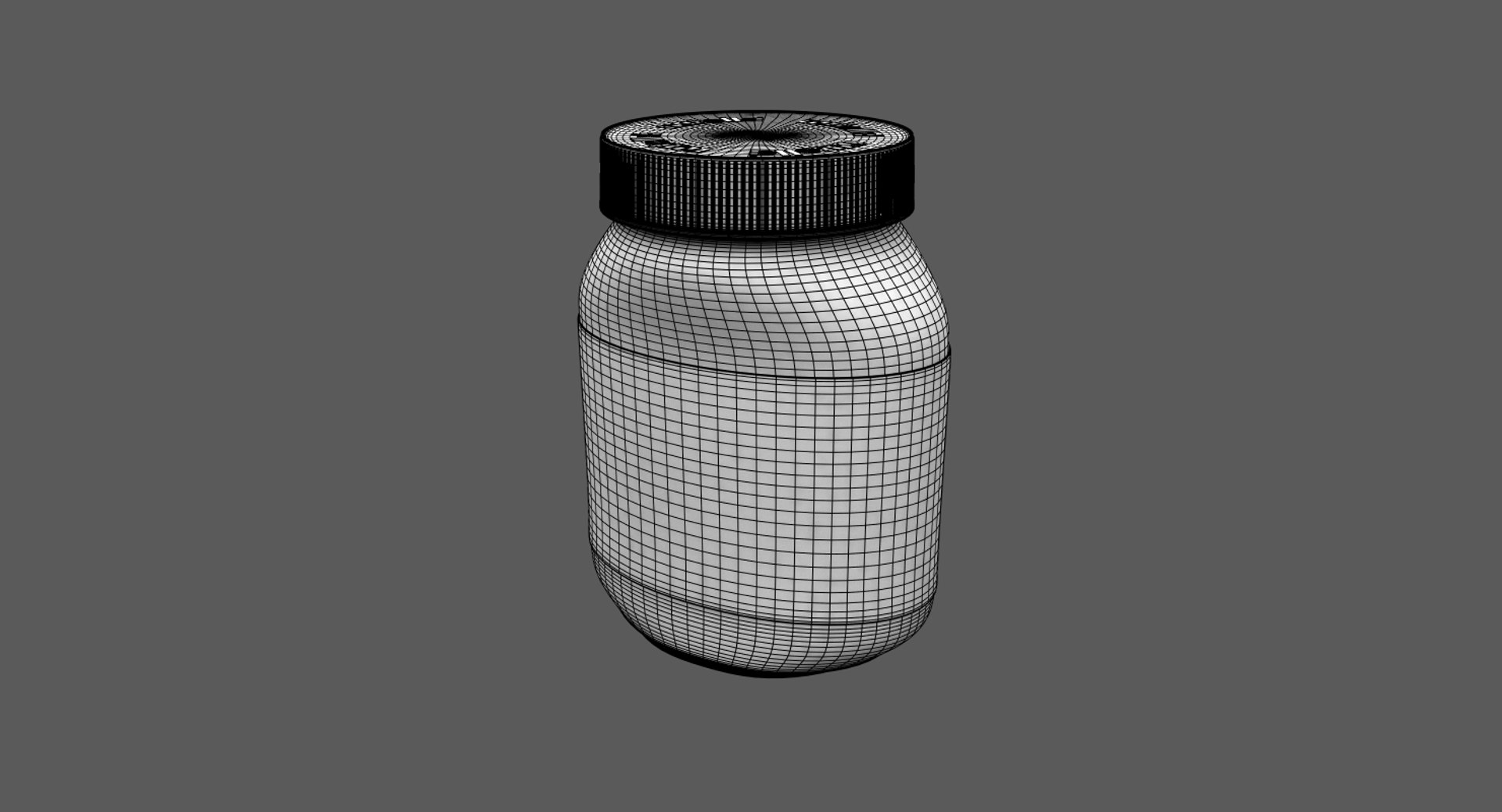 3D Model Nutella Jar - TurboSquid 1155190